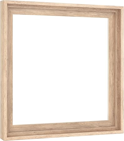 Amazon.com - MCS Canvas Float Frames 12x12 Frame, Natural Woodgrain ...