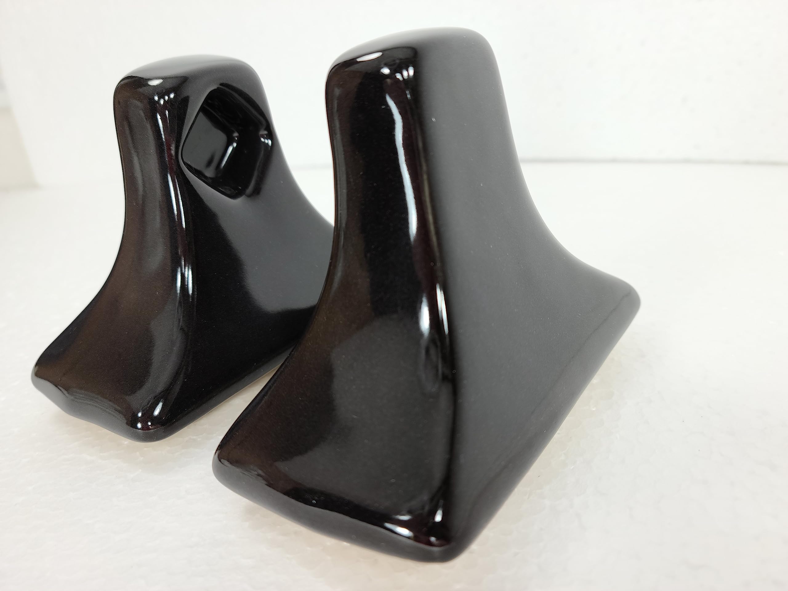 Amazon.com: Black Ceramic Porcelain Towel Rack Bar Rod Post Holders ...