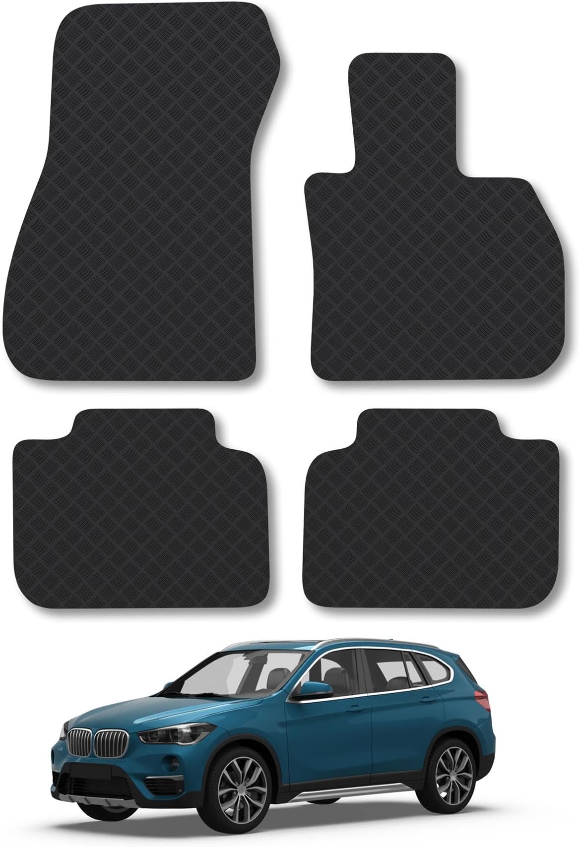 BMW Genuine Floor Mats All Weather SW 4 Door RHD Fits F48 F48 LCI ...