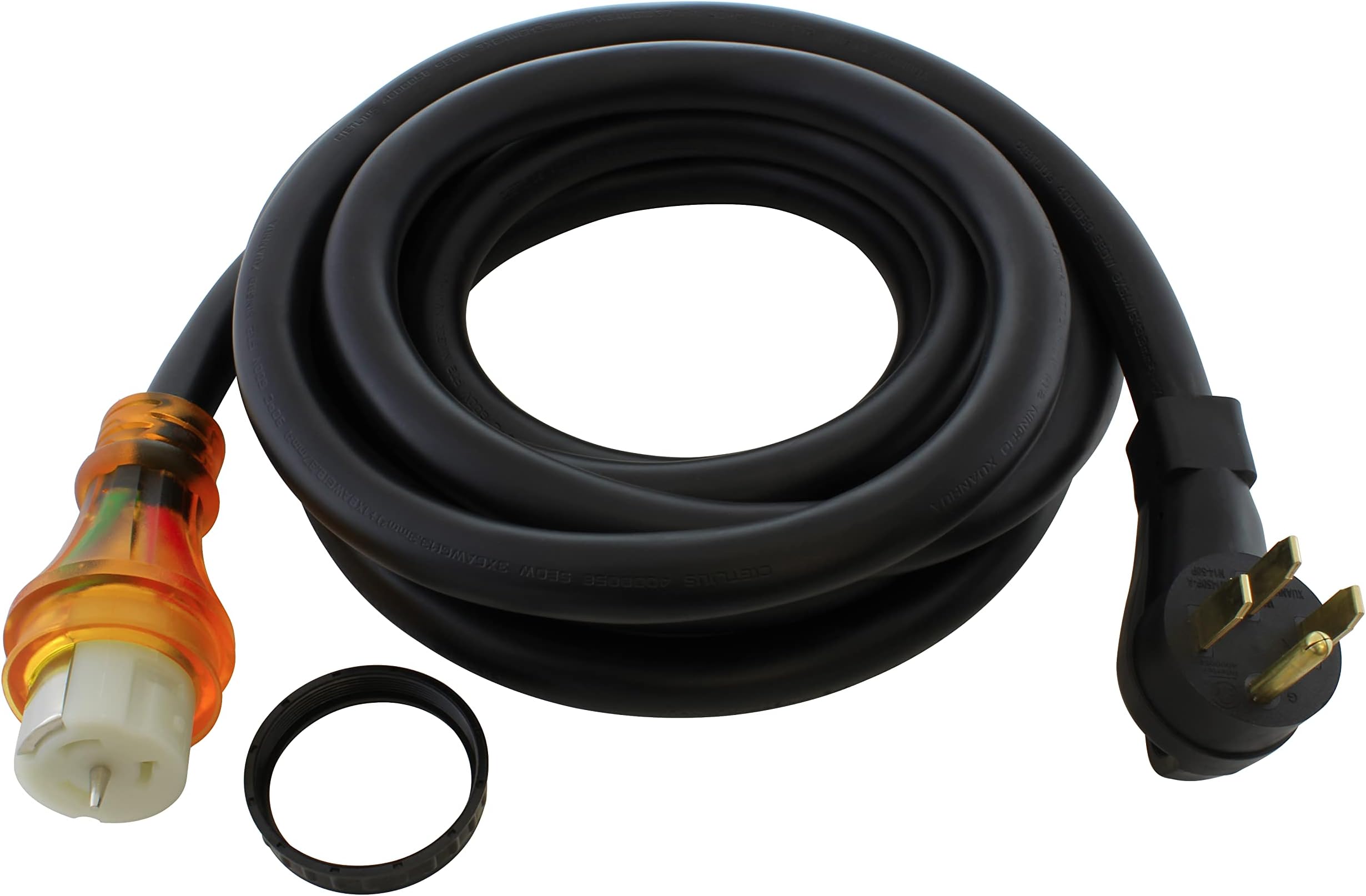 Amazon.com: AC WORKS [TE1450] 50A Generator Transfer Switch Power Cord ...