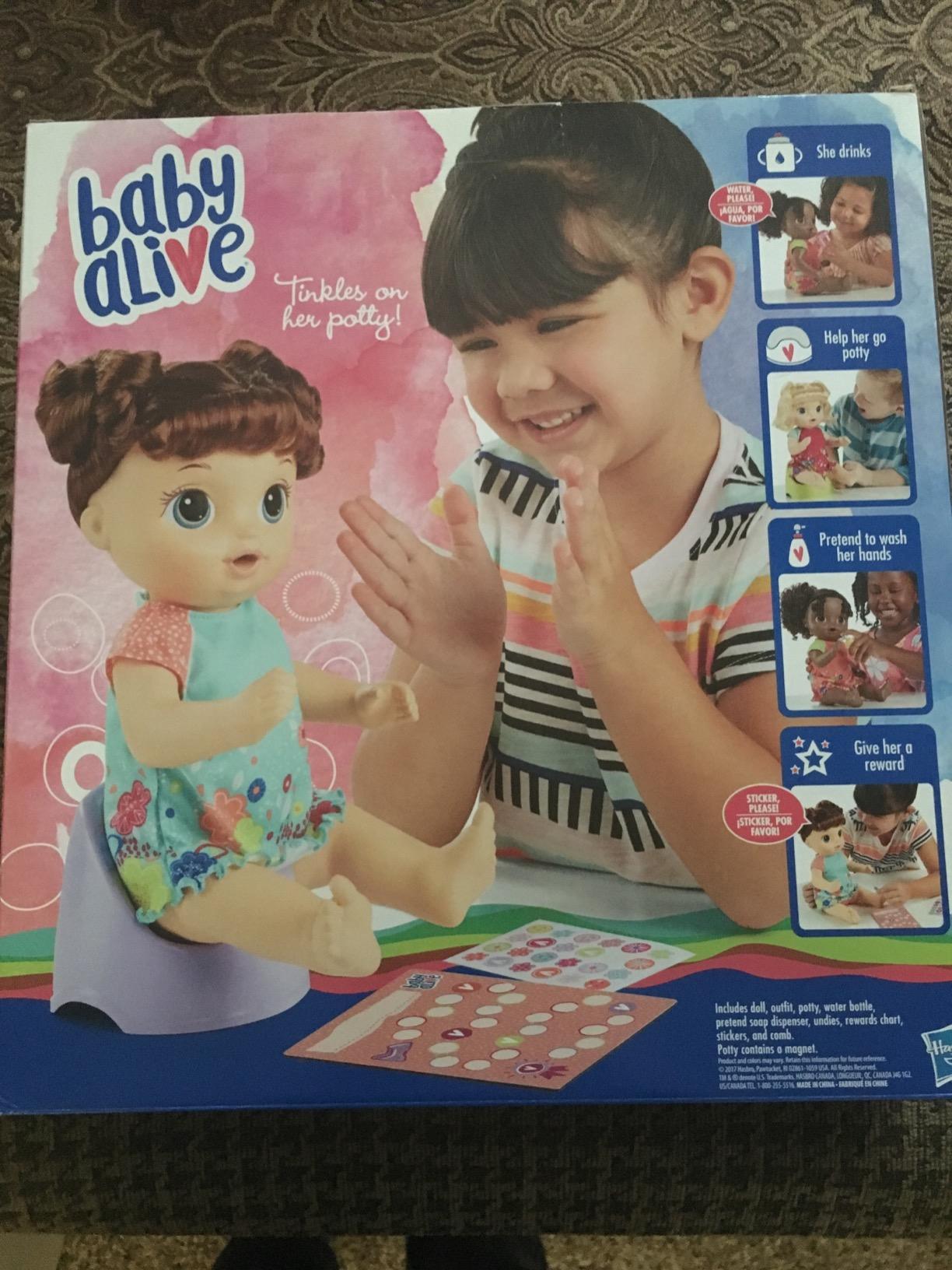 Amazon.com: Baby Alive E0610 Potty Dance Baby: Talking Baby Doll with ...