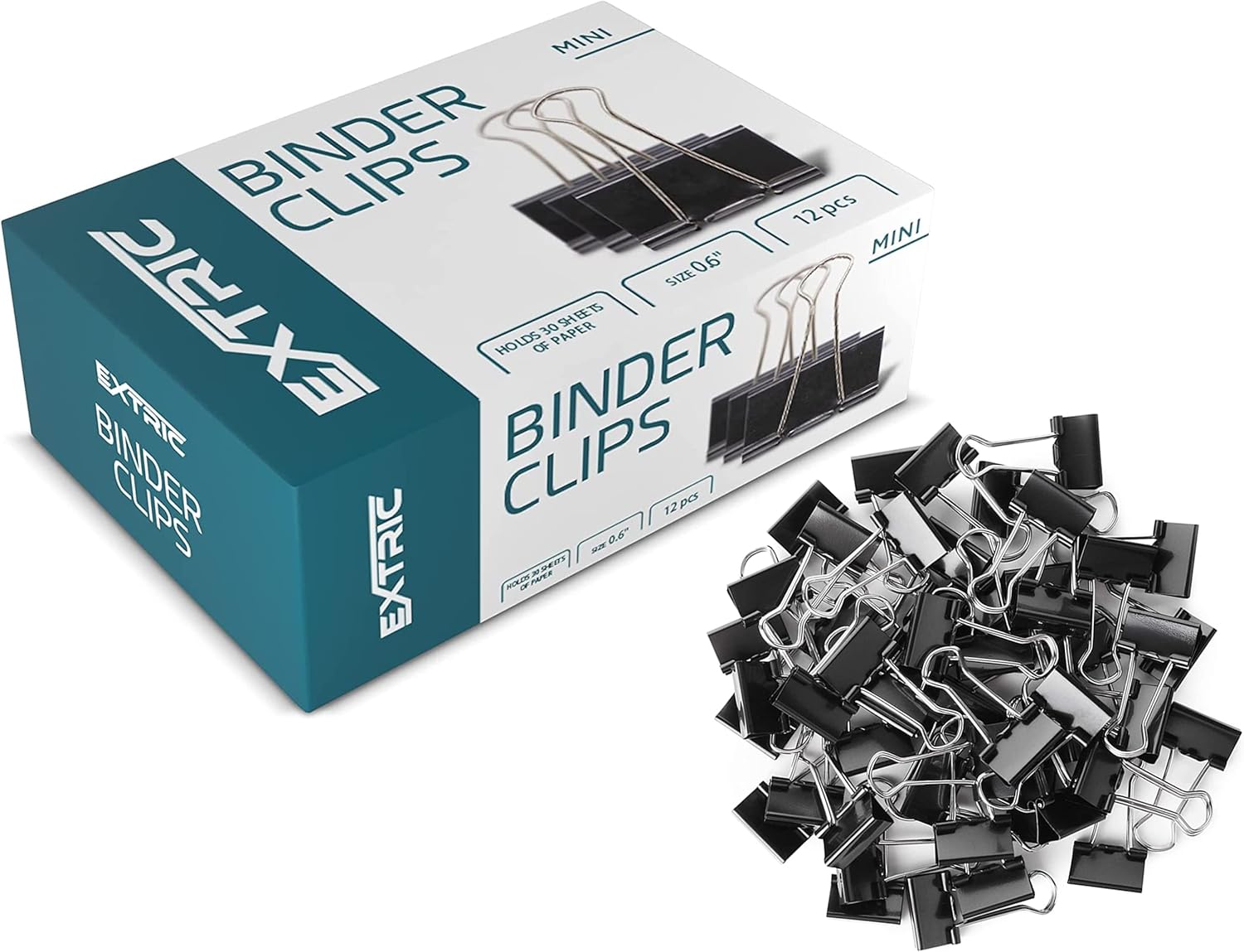 Amazon.com : Binder Clips - 144 Mini Binder Clips, Mini Clips, Binder ...
