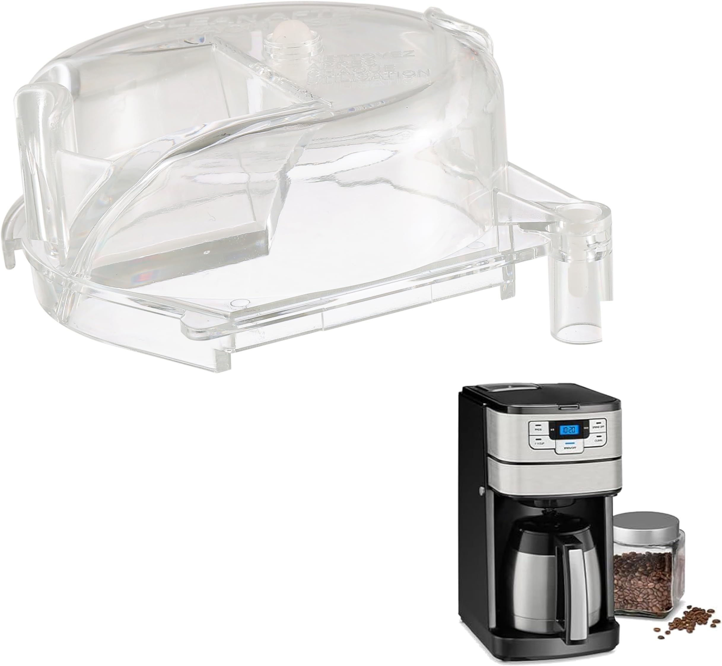 Amazon.com: Cuisinart DGB-500GLID Replacement Grinder Assembly Lid Fits Models DGB-475, DGB-500 ...