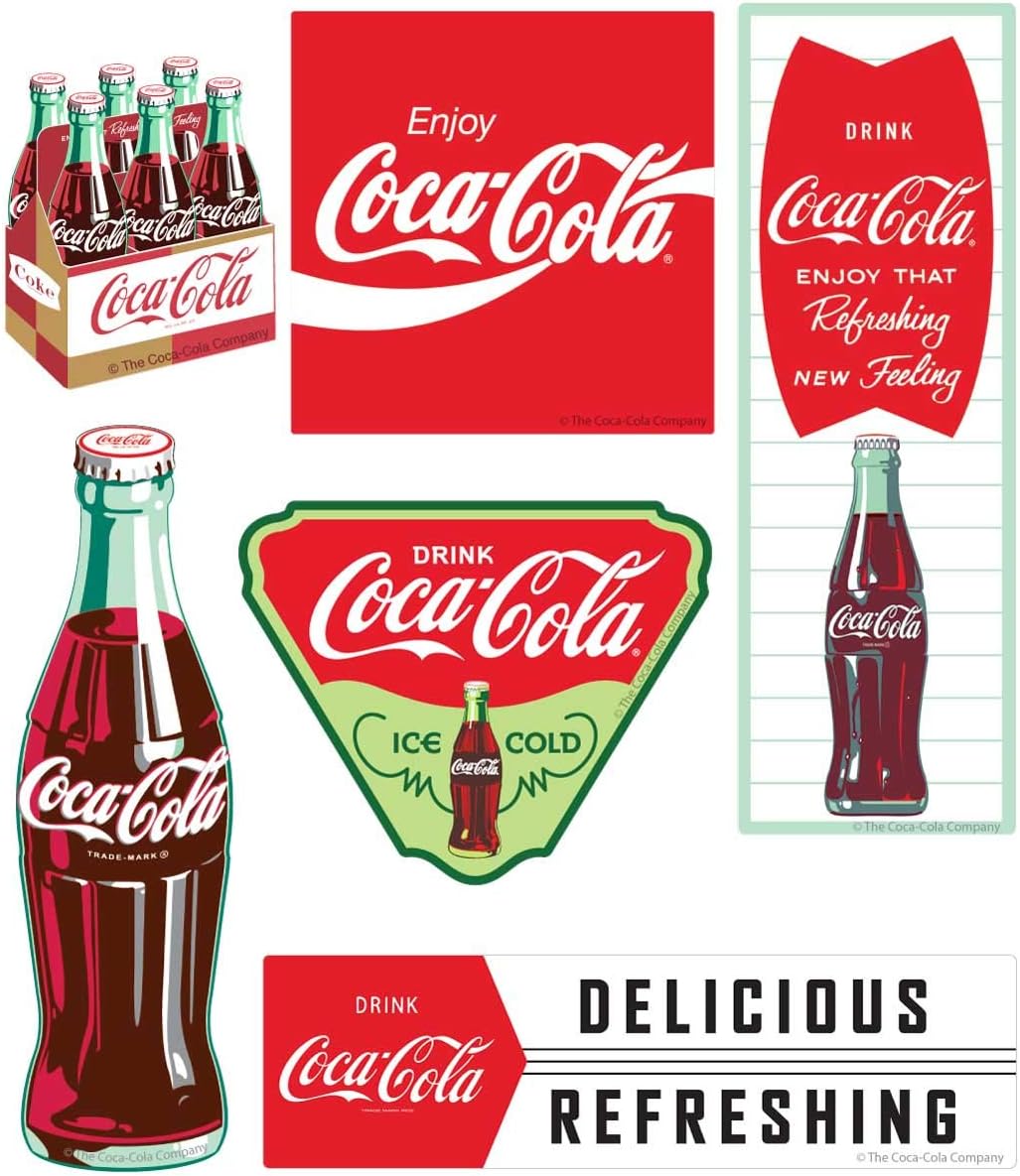 Amazon.com - Retro Planet.com - Coca-Cola Vintage Style Art Vinyl ...