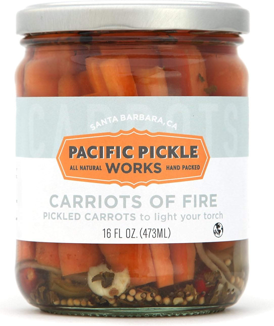 Amazon.com : PACIFIC PICKLE WORKS Carriots of Fire Spicy Pickled ...