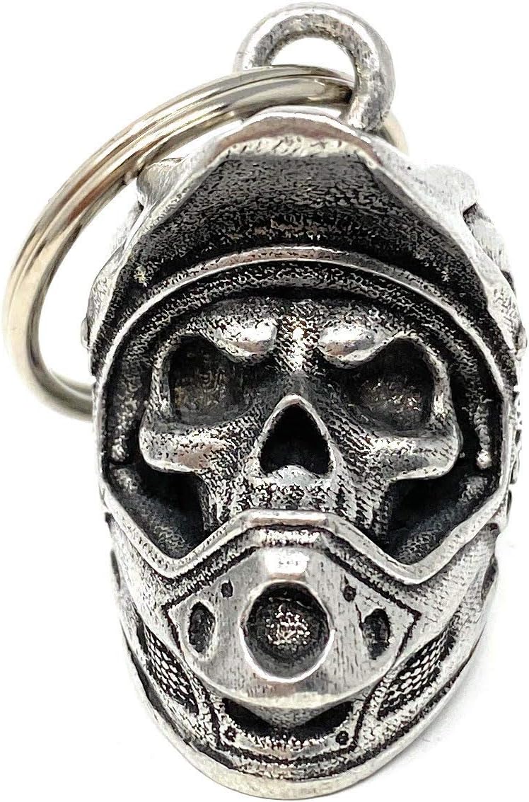 Amazon.com: Motorhead Skull Motorcycle Biker Bell Accessory or Key ...