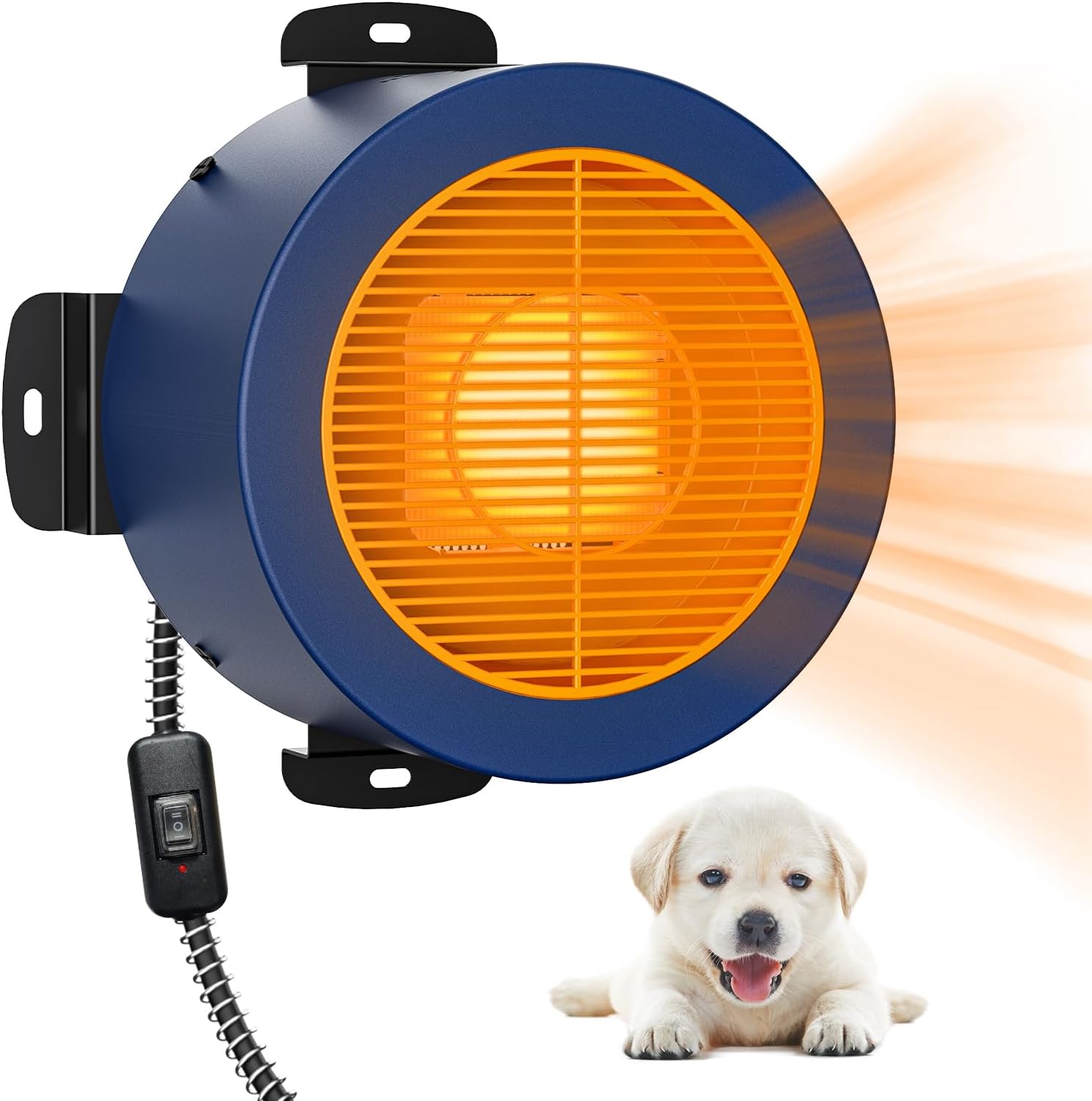 Amazon.com: TURBRO Neighborhood Dog House Heater 400W, Wall Mount, 10ft ...