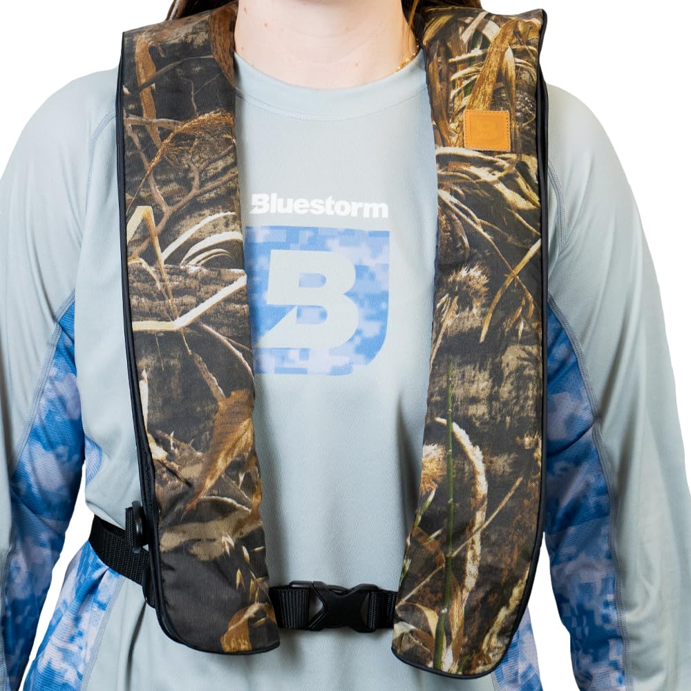 Snapklik.com : BLUESTORM Cirrus 26 Inflatable Life Jacket PFD For ...