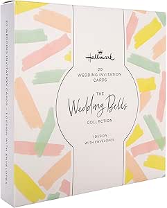 Amazon.com : Hallmark Wedding Invitation Cards - Multipack of 20 in 1 ...