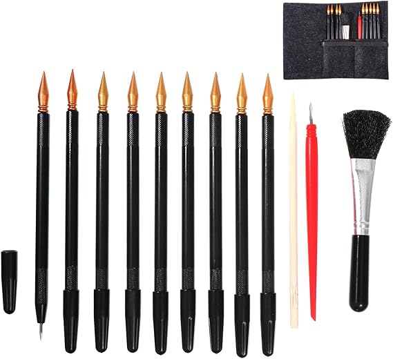 Amazon.com: 14pcs Scratch Art Tools,Scratching Drawing Tool Set ...