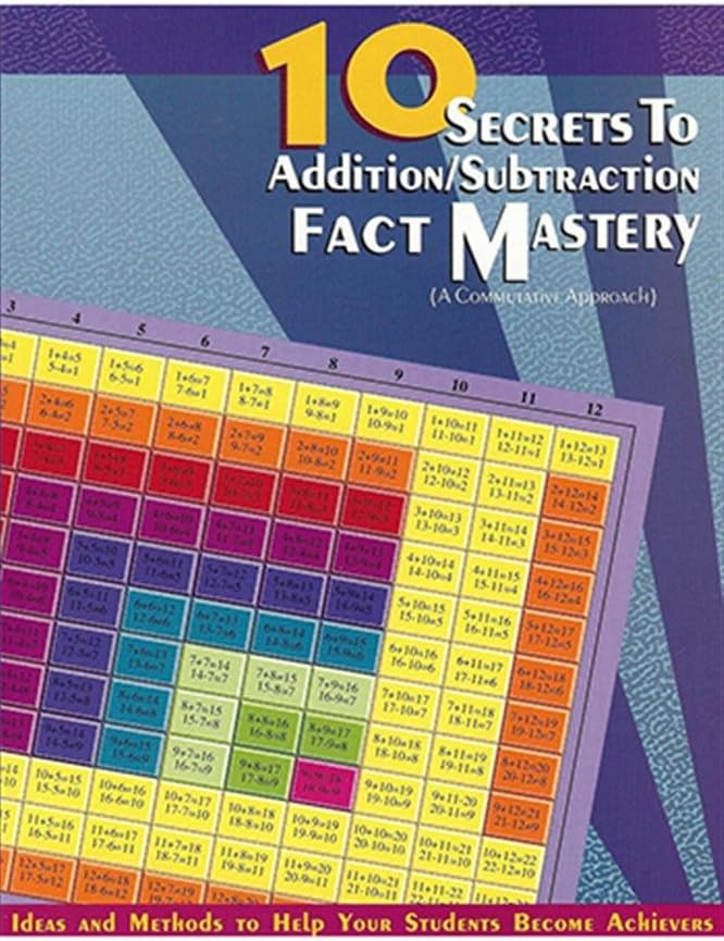 Amazon.com: 10 Secrets to Addition & Subtraction Mastery Teacher ...