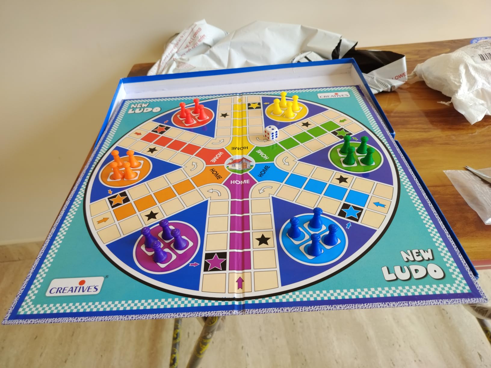 Buy Creative’s New Ludo| Classic Board Games| Friends & Family Fun ...