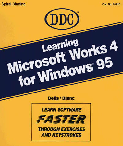 Amazon.com: Learning Microsoft Works 4 for Windows 95: 9781562433192 ...