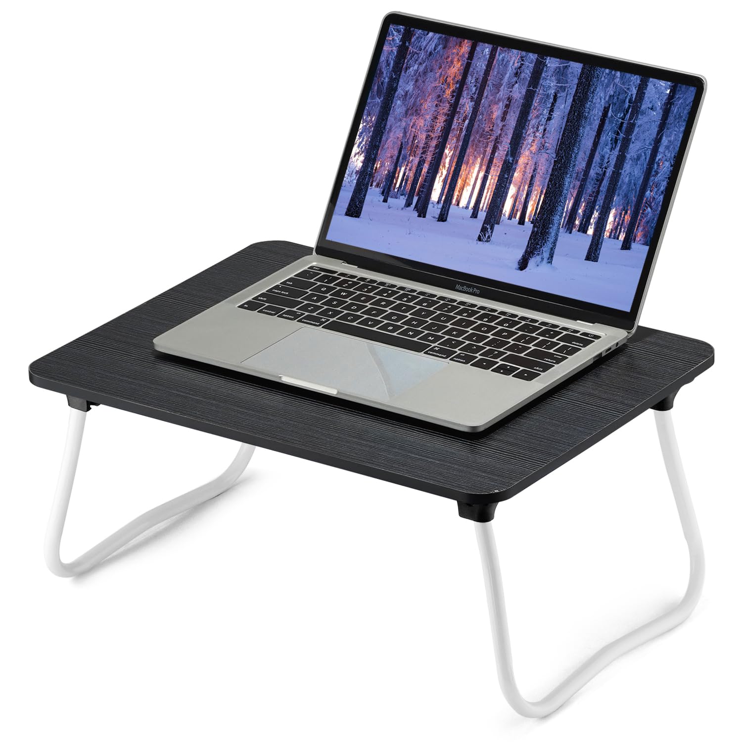 Snapklik.com : ZEAPTAC Laptop Bed Desk, Foldable Lap Table, Portable ...