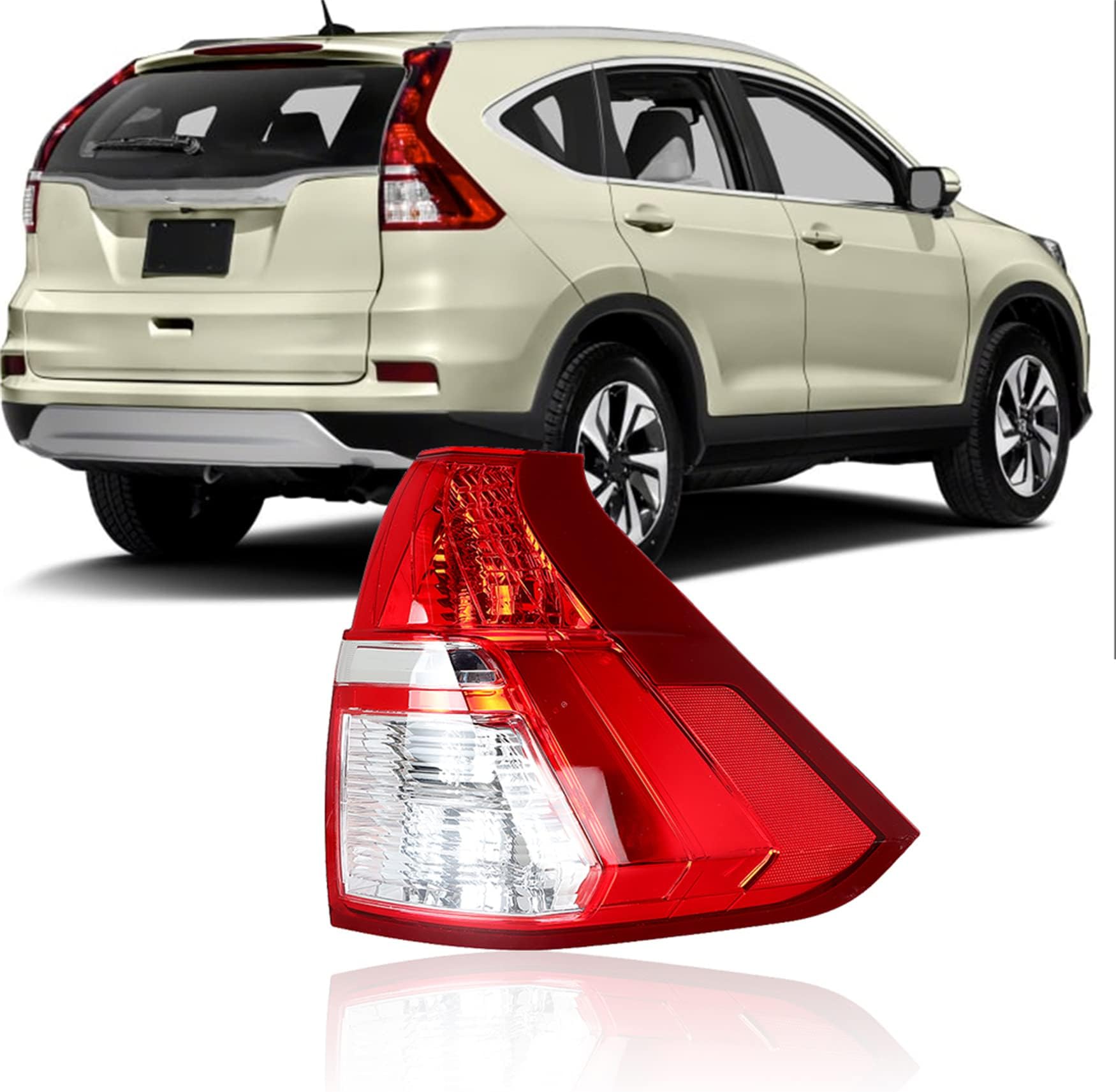 Amazon.com: WFLNHB Right Side Tail Light Assembly Replacement for Honda ...