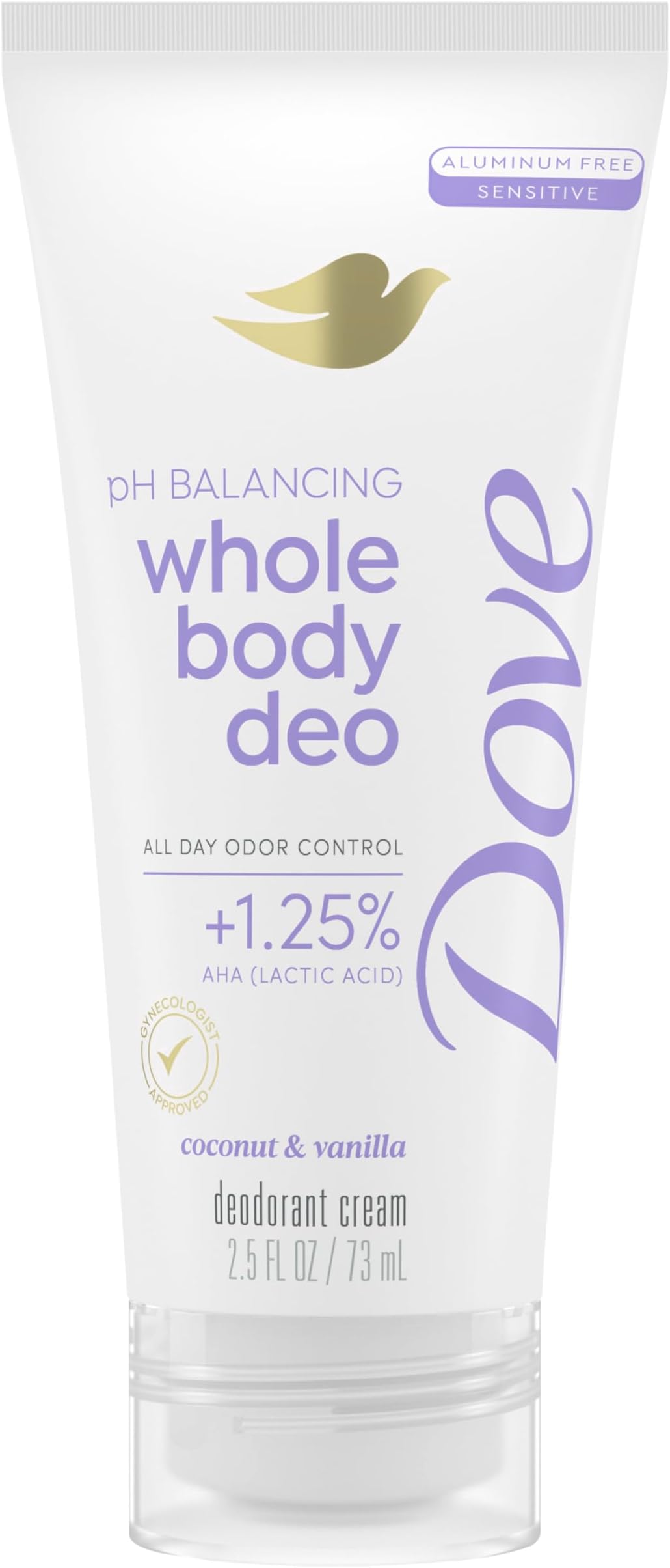 Amazon.com : Dove Whole Body Deo Aluminum Free pH Balancing Cream ...