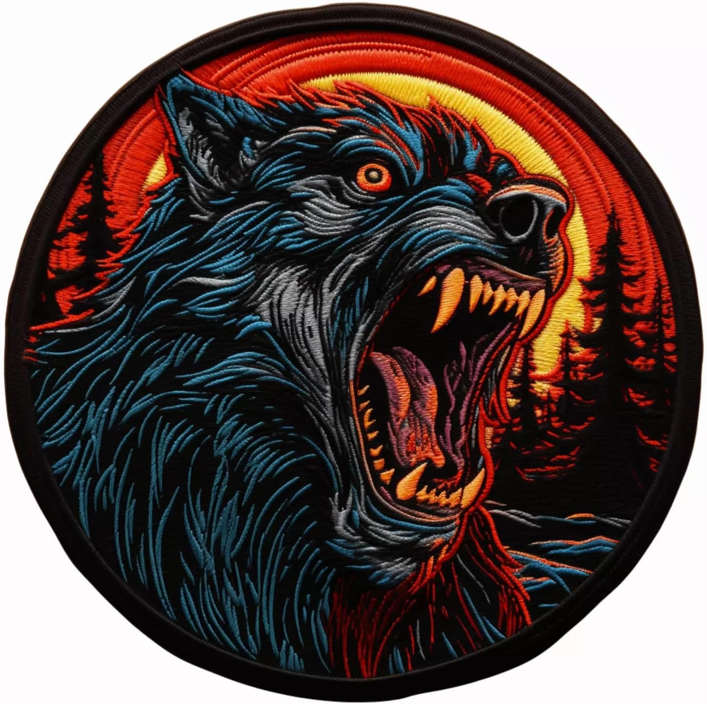 Amazon.com: Patch Bloody Werewolf Patch Embroidered Applique Iron On ...