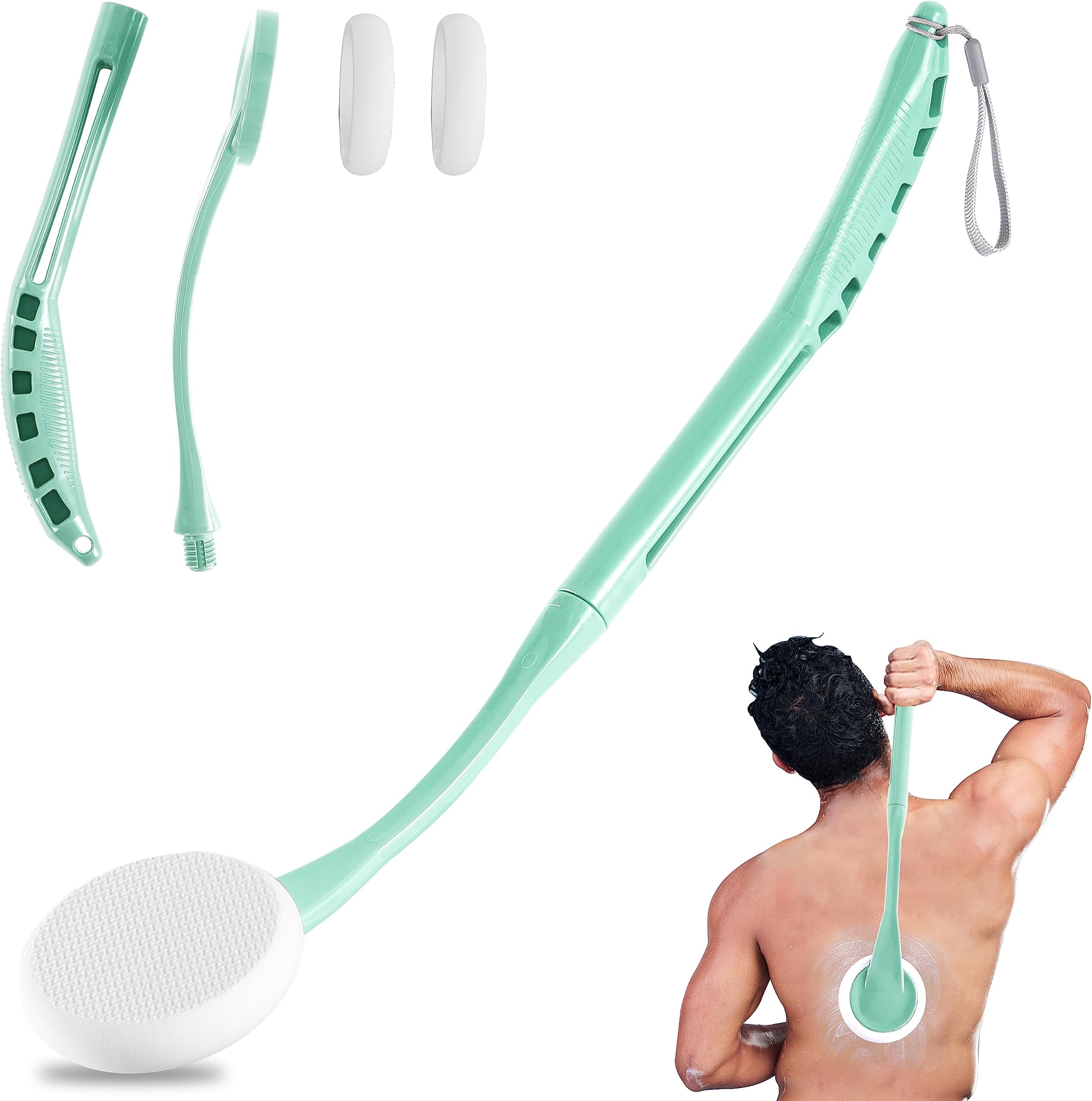 Amazon.com: Lotion Applicator for Back & Feet & Body Folding Long ...