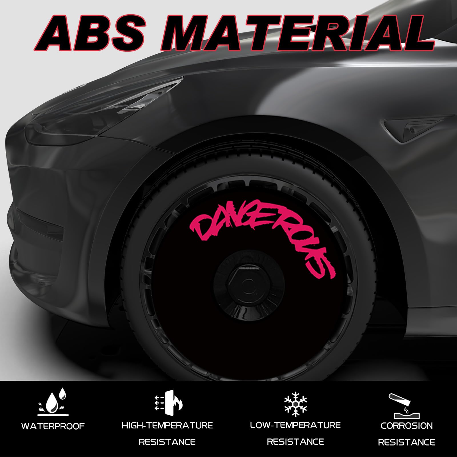 Wheel Covers 19" Tesla Model Y Gemini (Set Of 4) – Full Coverage ...