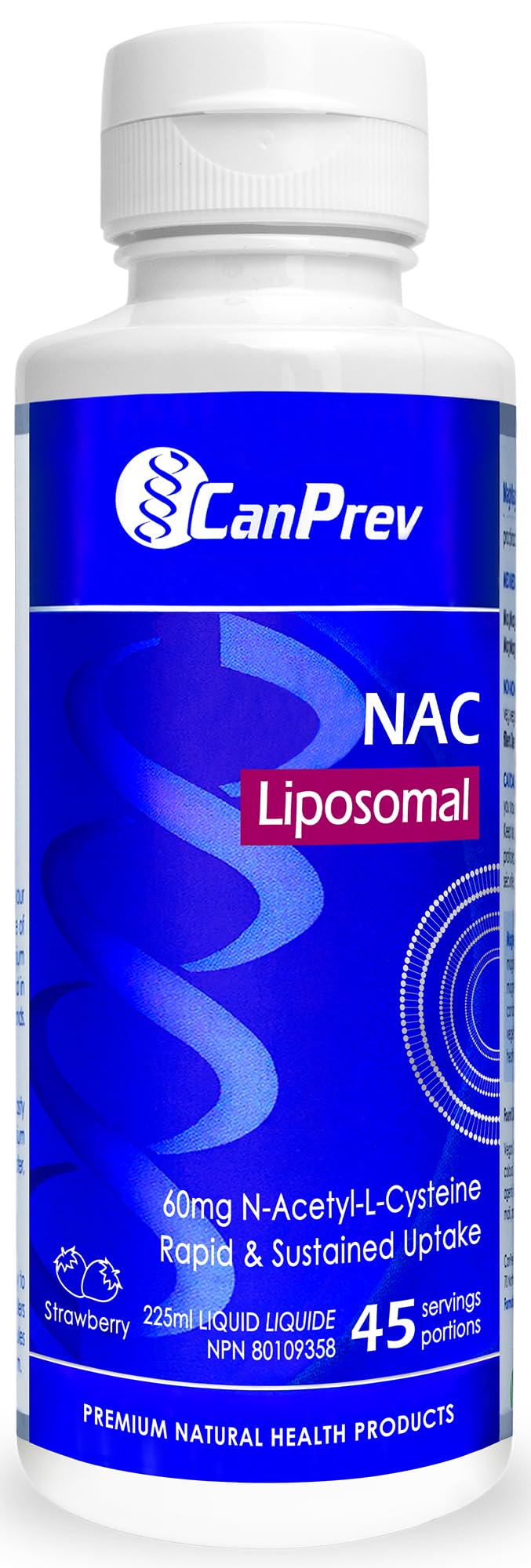 CanPrev - Liposomal NAC Supplement N-Acetyl Cysteine, Strawberry ...