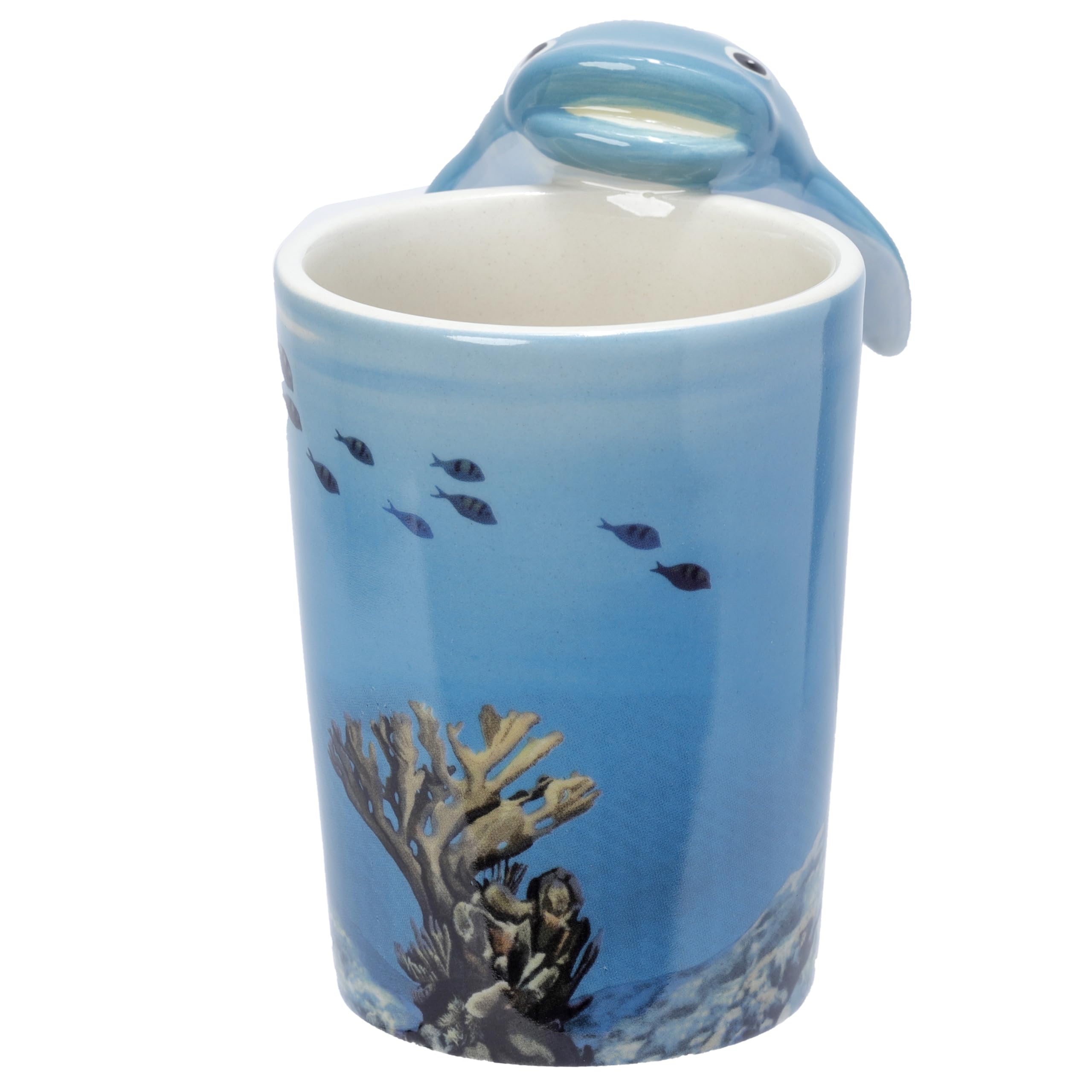 Puckator Whale Shark Ceramic Shaped Handle Tea Coffee Mug – Funny Home ...