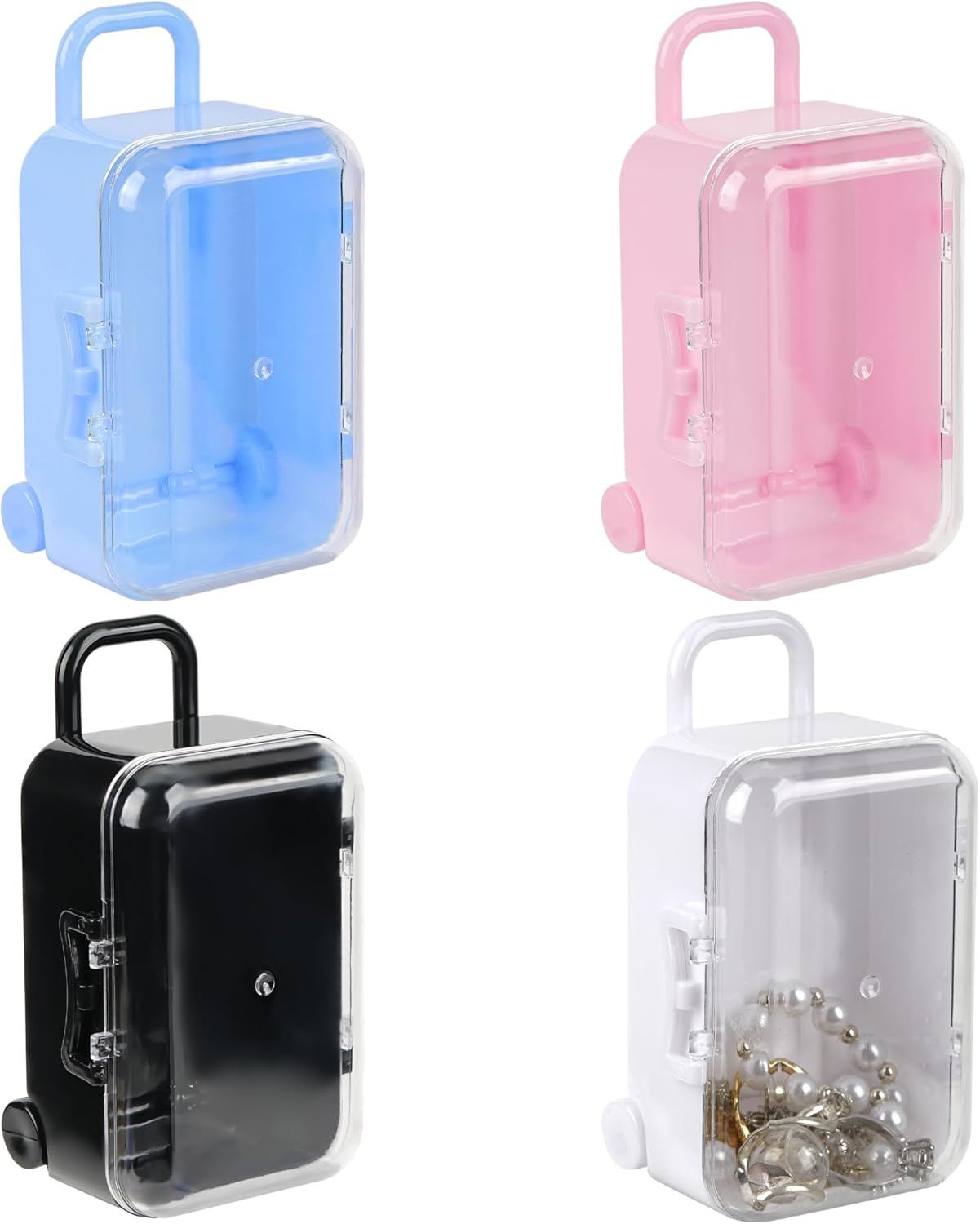 Amazon.com: SHIDOW Mini Suitcase Favor Boxes, Mini Suitcase Boxes ...
