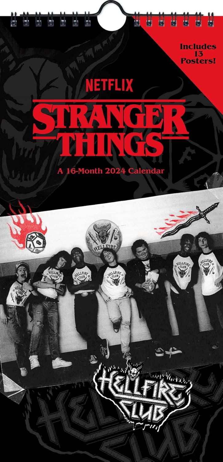 2024 Stranger Things Mini Poster Calendar : Trends International ...