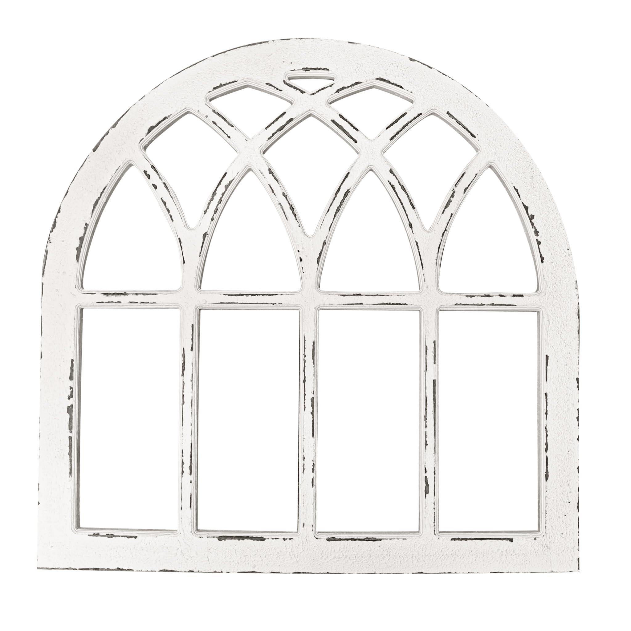 Amazon.com: PARISLOFT Farmhouse Arch Wooden Window Frame, Cathedral ...
