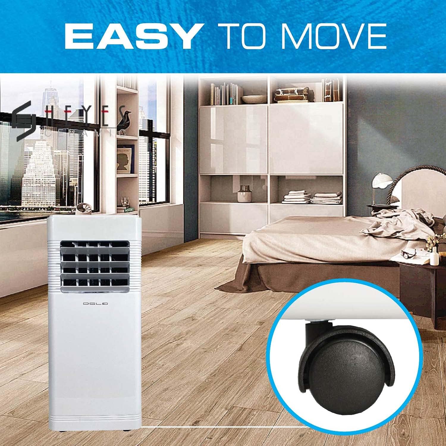 Oslo OSP1-06 Portable Air Conditioner, 10000 BTUs, White User Manual