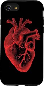Amazon.co.jp: iPhone SE (2020) / 7/8 Anatomical Heart Anatomy Science ...