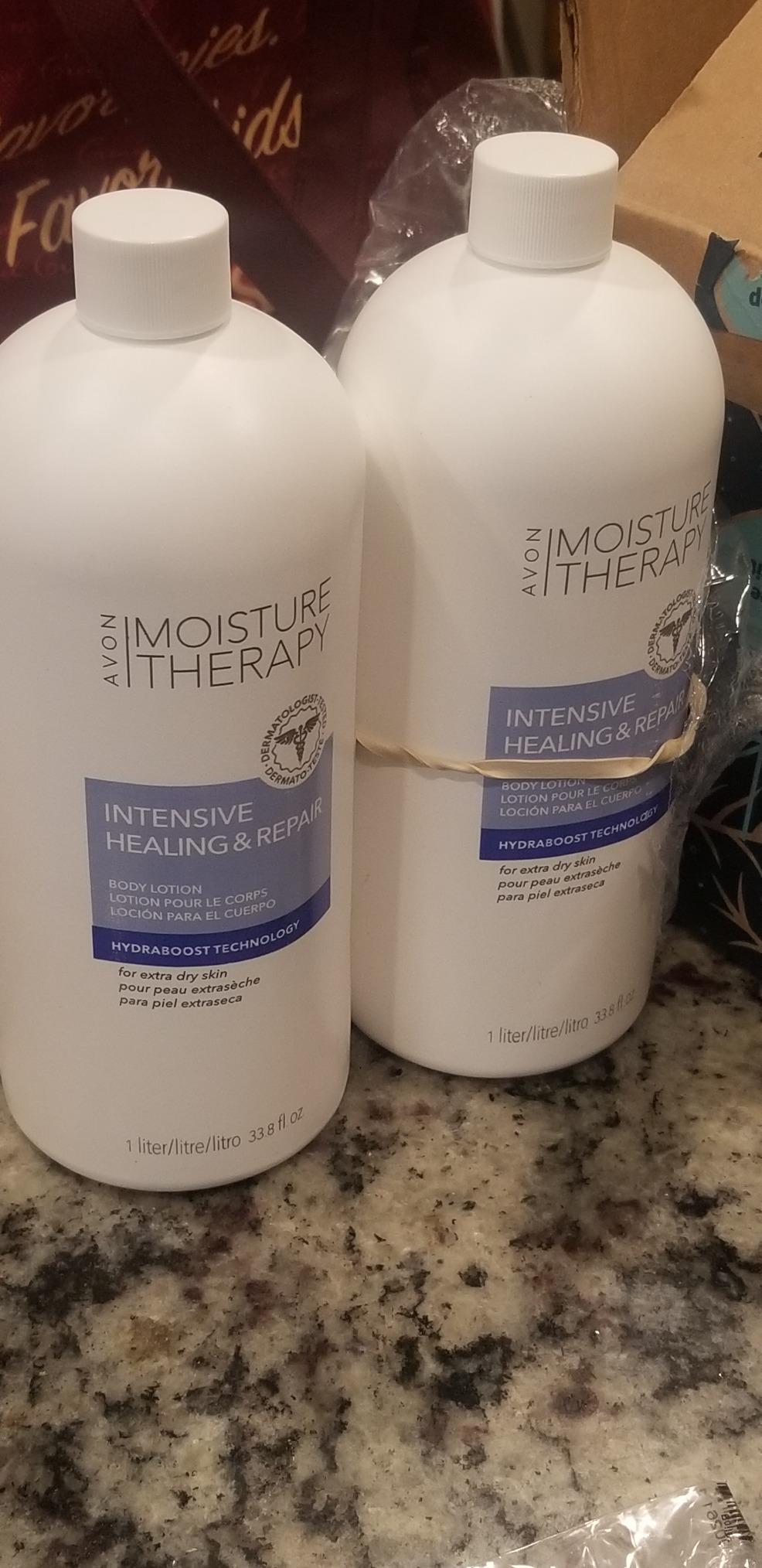 Amazon.com : Avon Moisture Therapy Intensive Healing and Repair Body ...