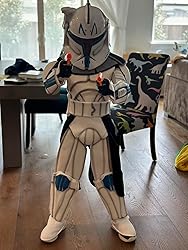 Amazon.com: Rubies Star Wars Clone Wars Child's Clone Trooper Deluxe ...