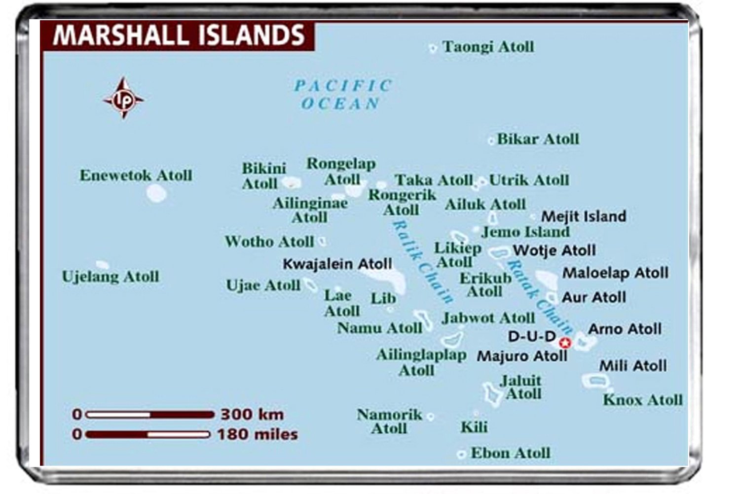 Marshall Islands Map