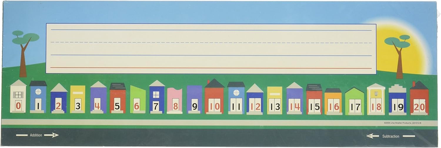 Amazon.com: LINE-MASTER NUMBER LINE NAME PLATES : Office Products