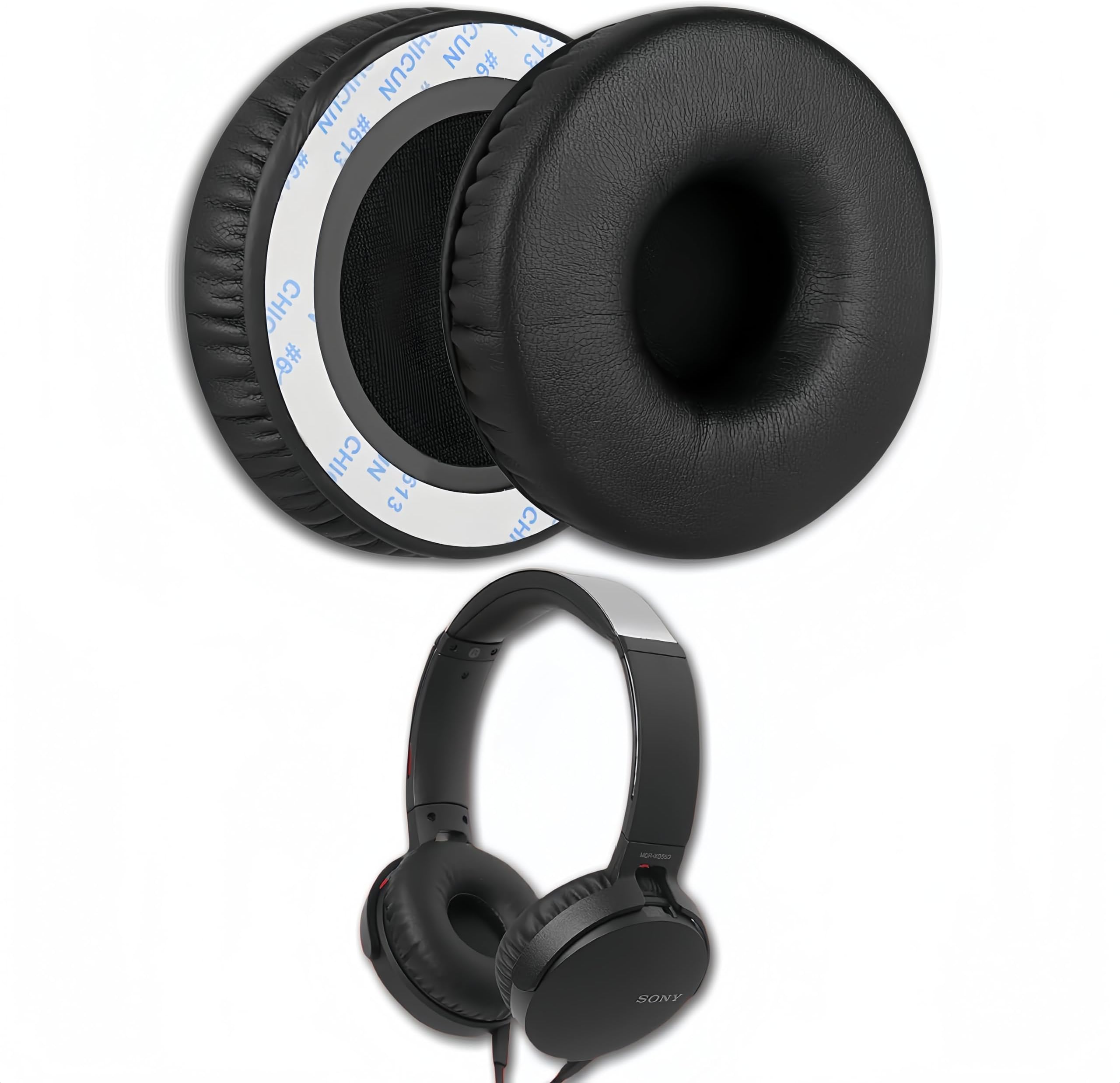 Xfopz Headset Replacement Earpads Protein Leather Foam Ear Cushions ...