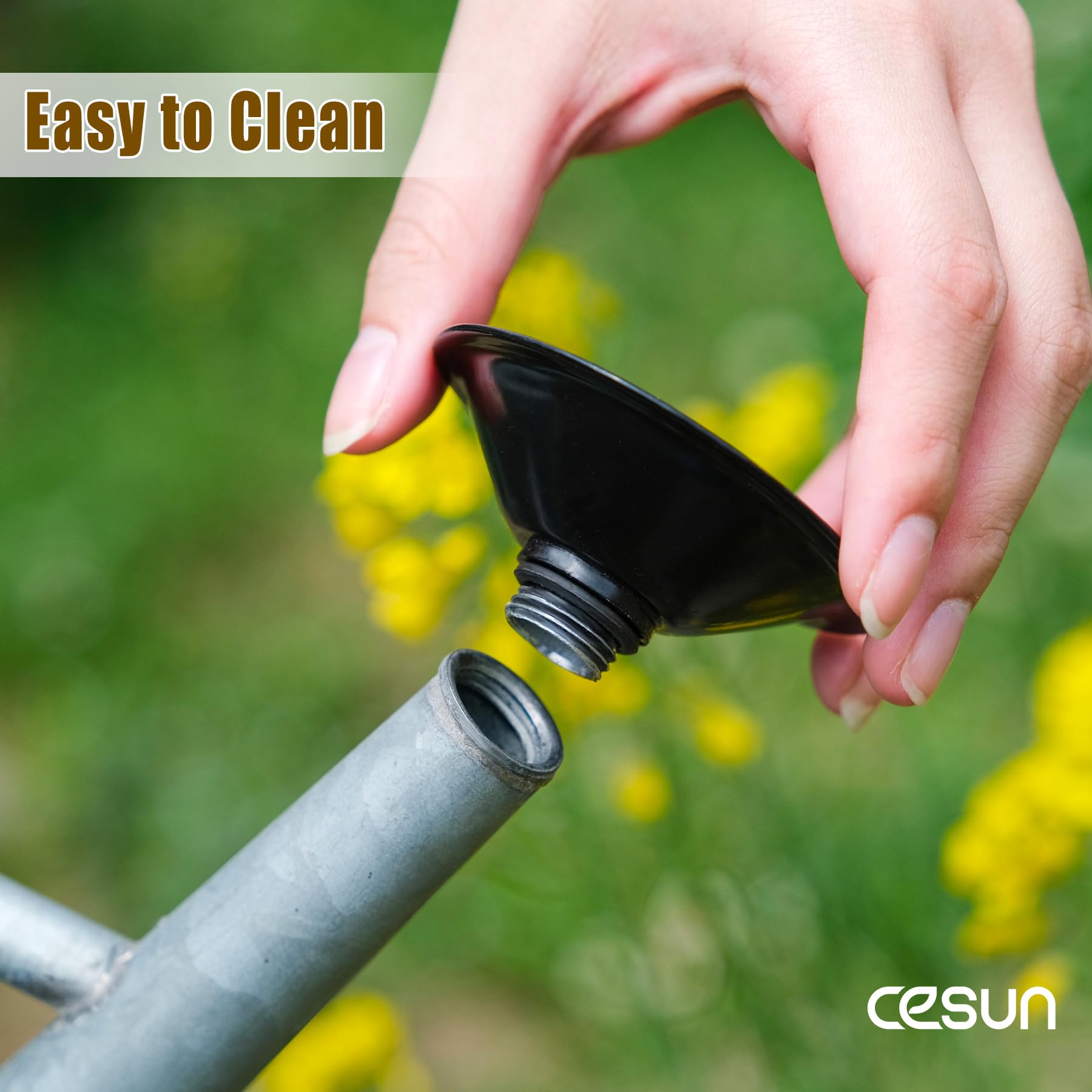 Snapklik.com : Cesun Metal Watering Can 1 Gallon For Outdoors Plants ...