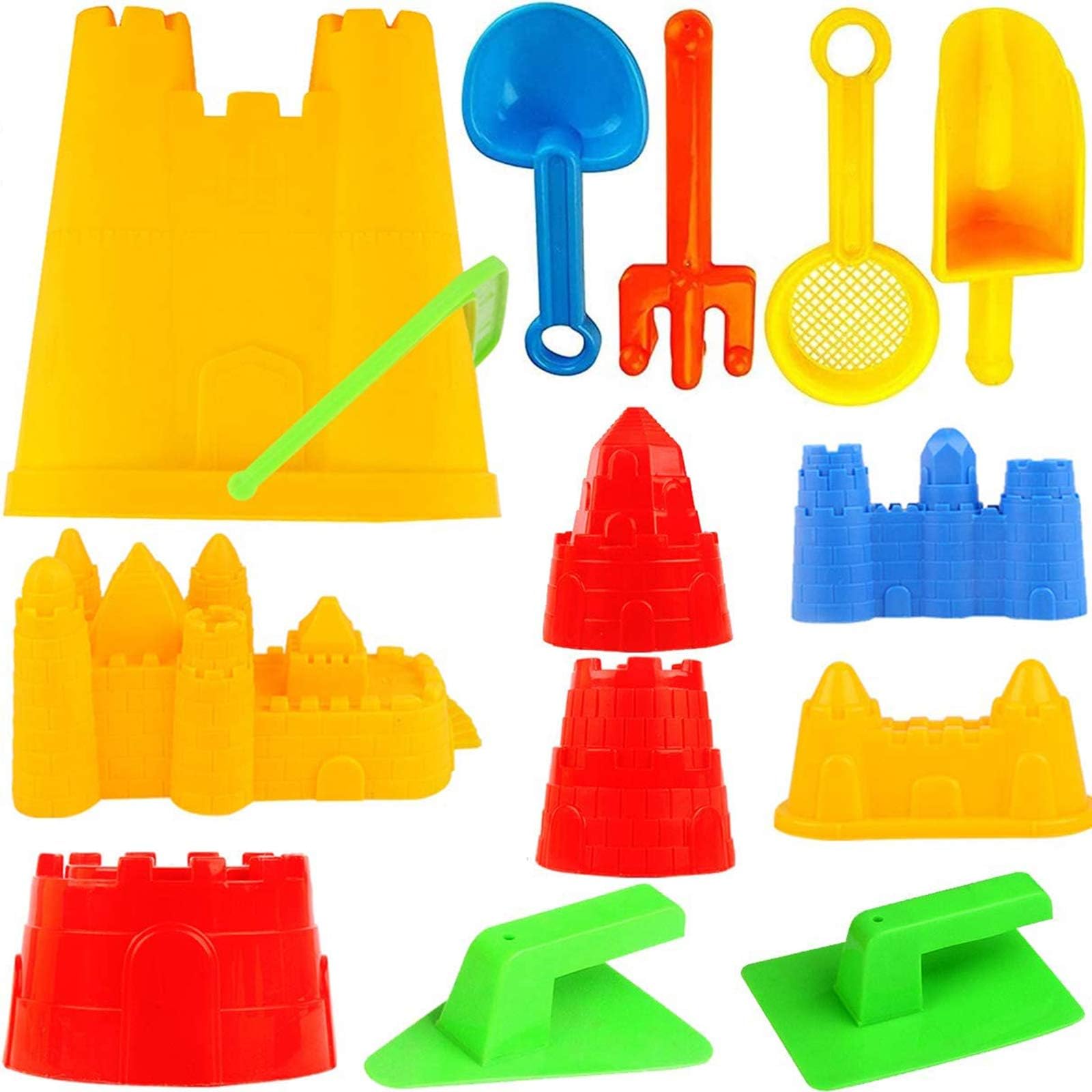 Amazon.com: Create A Castle Sandcastle Kit as Seen on Shark Tank, 5 ...