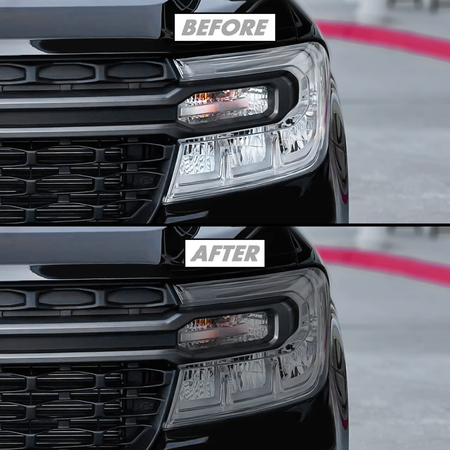 Snapklik.com : SlickMod PreCut Vinyl Smoke Tint For 2022-2023 Ford ...