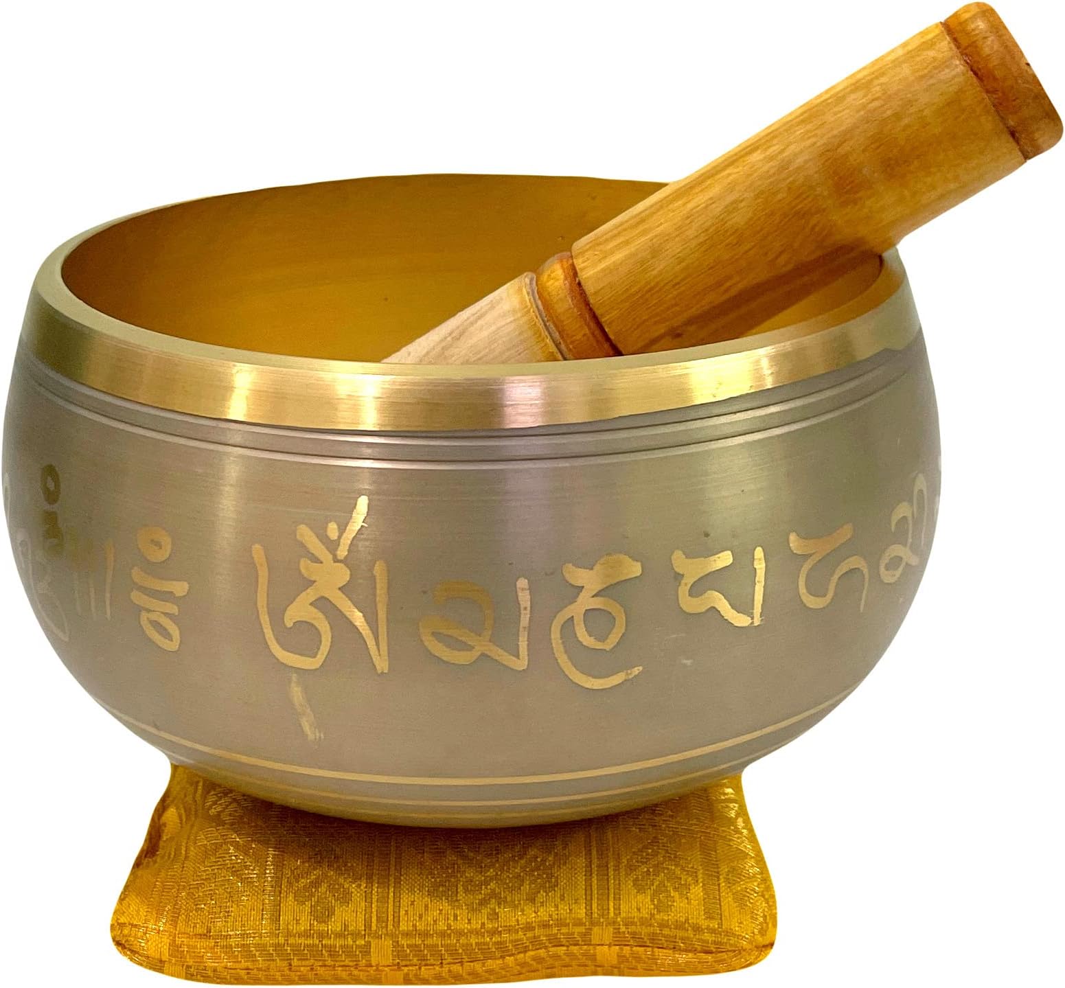 Tibetan Singing Bowl Set – Authentic Hand-Tuned Sound Bowl for ...