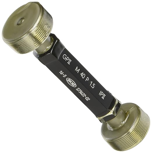 Amazon | 第一測範製作所(ISSOKU) 限界ネジプラグゲージ M40P1.5 GPII IPII | ゲージ・コンパス | 産業・研究開発用品 通販