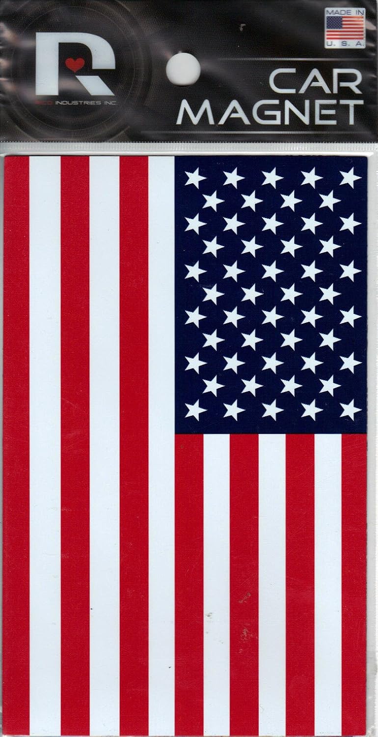 Amazon.com: American Flag Car Magnet 8: Home & Kitchen