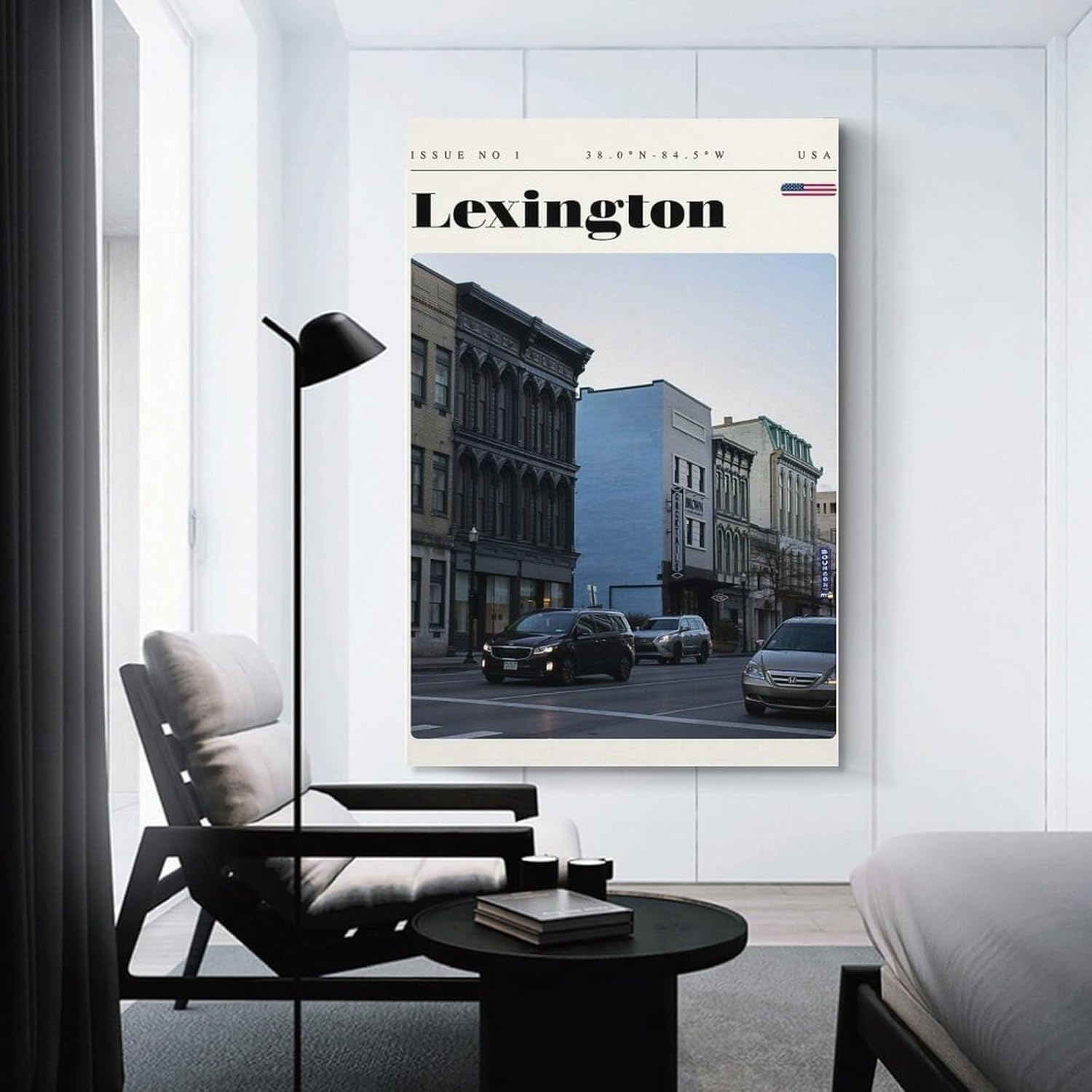 Amazon.de: sinyumoney Lexington Kentucky Travel Art Leinwandposter ...