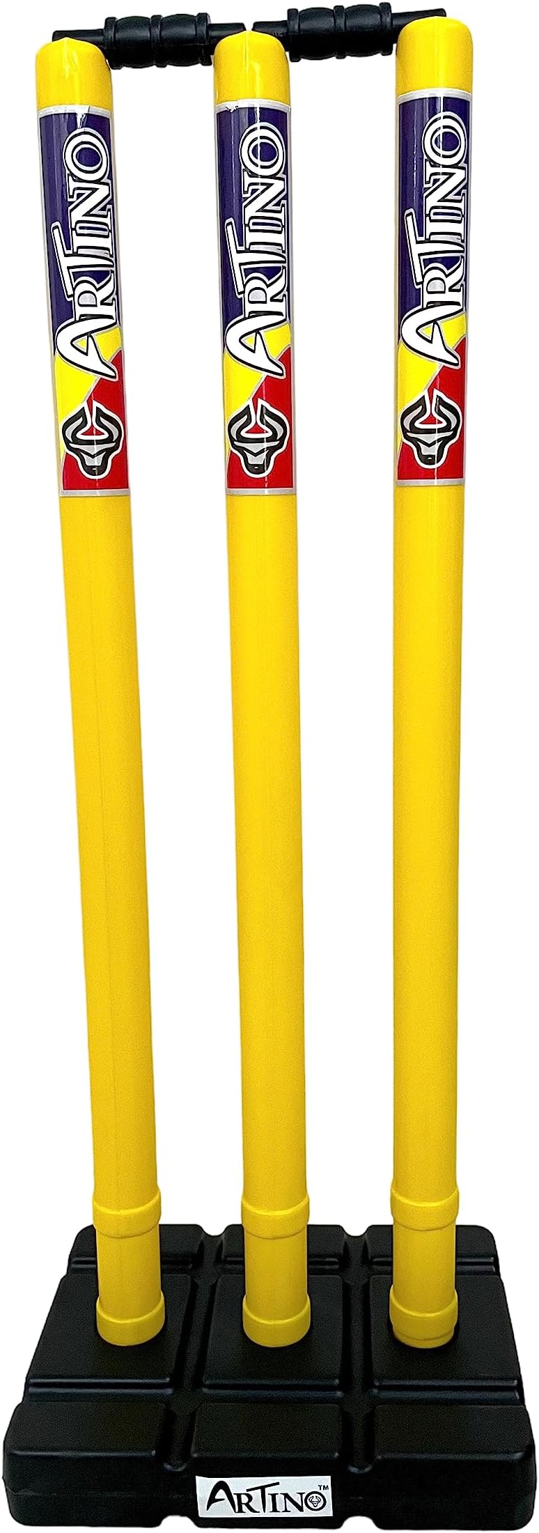 Buy GRS India Best Heavy Plastic Cricket Stumps Set - 3 Stumps + 2 ...