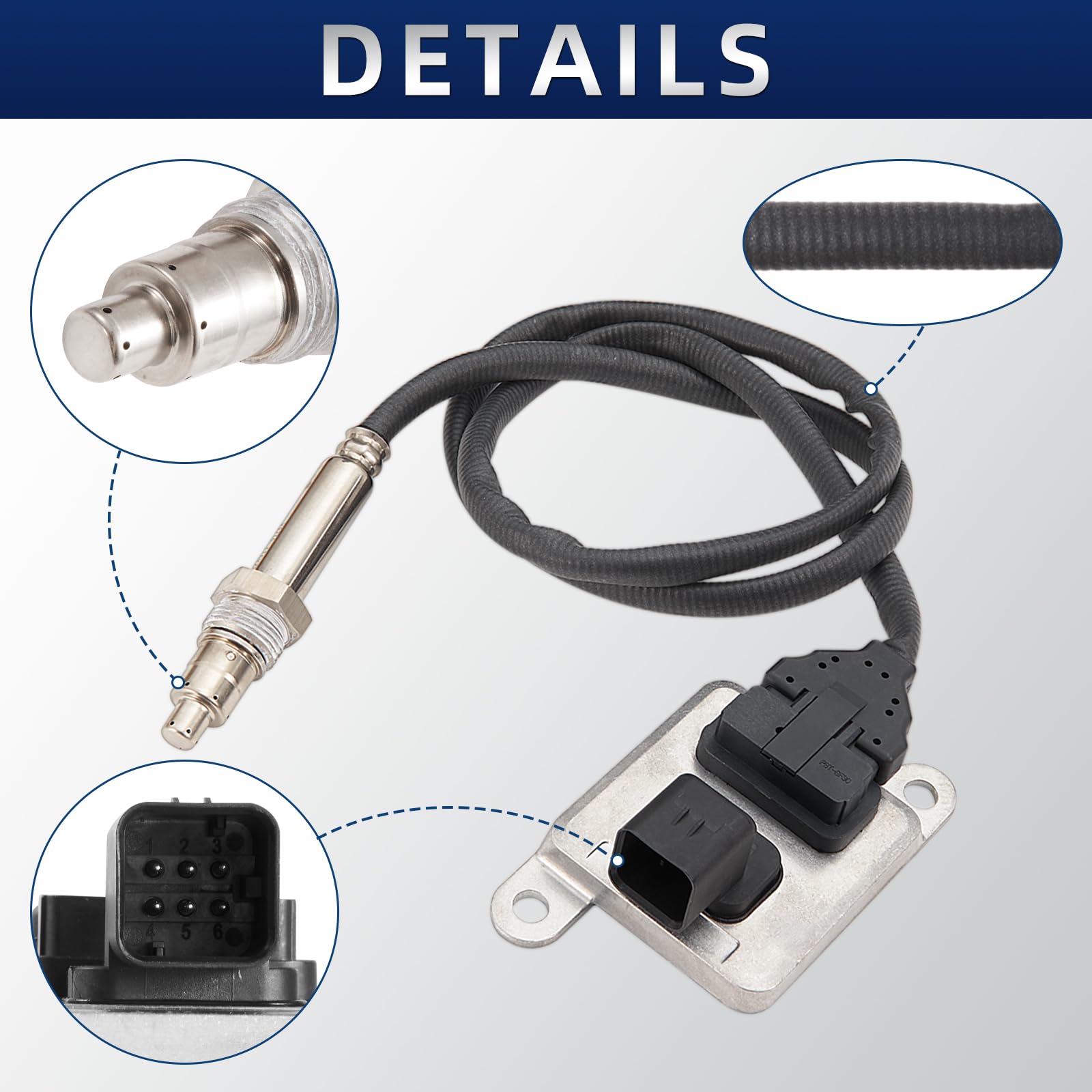 Snapklik.com : Somusen Upstream & Downstream NOx Nitric Oxide Sensor ...