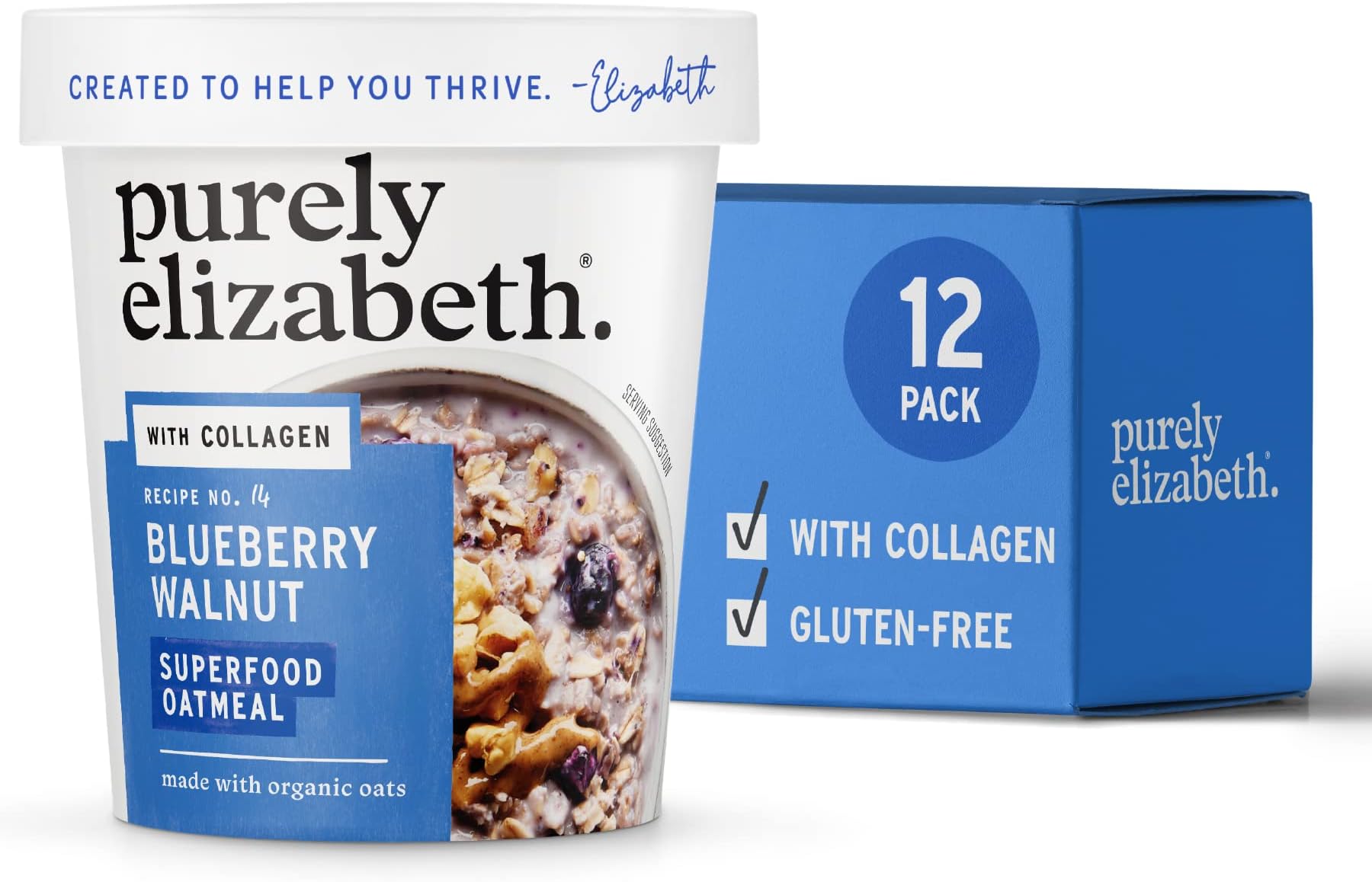 Amazon.com: PURELY ELIZABETH Organic Original Ancient Grain Granola, 18 OZ