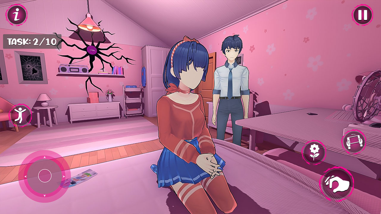 Anime Miside High School Party Games 3D: Miside Anime Girl Games 2025 ...