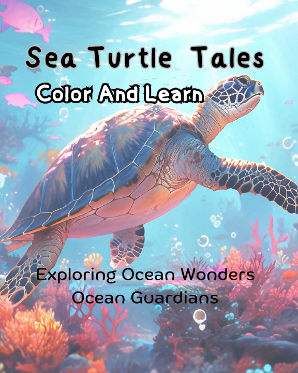 Sea Turtle Colouring Book : An Extraordinary Sea Turtle Colouring ...