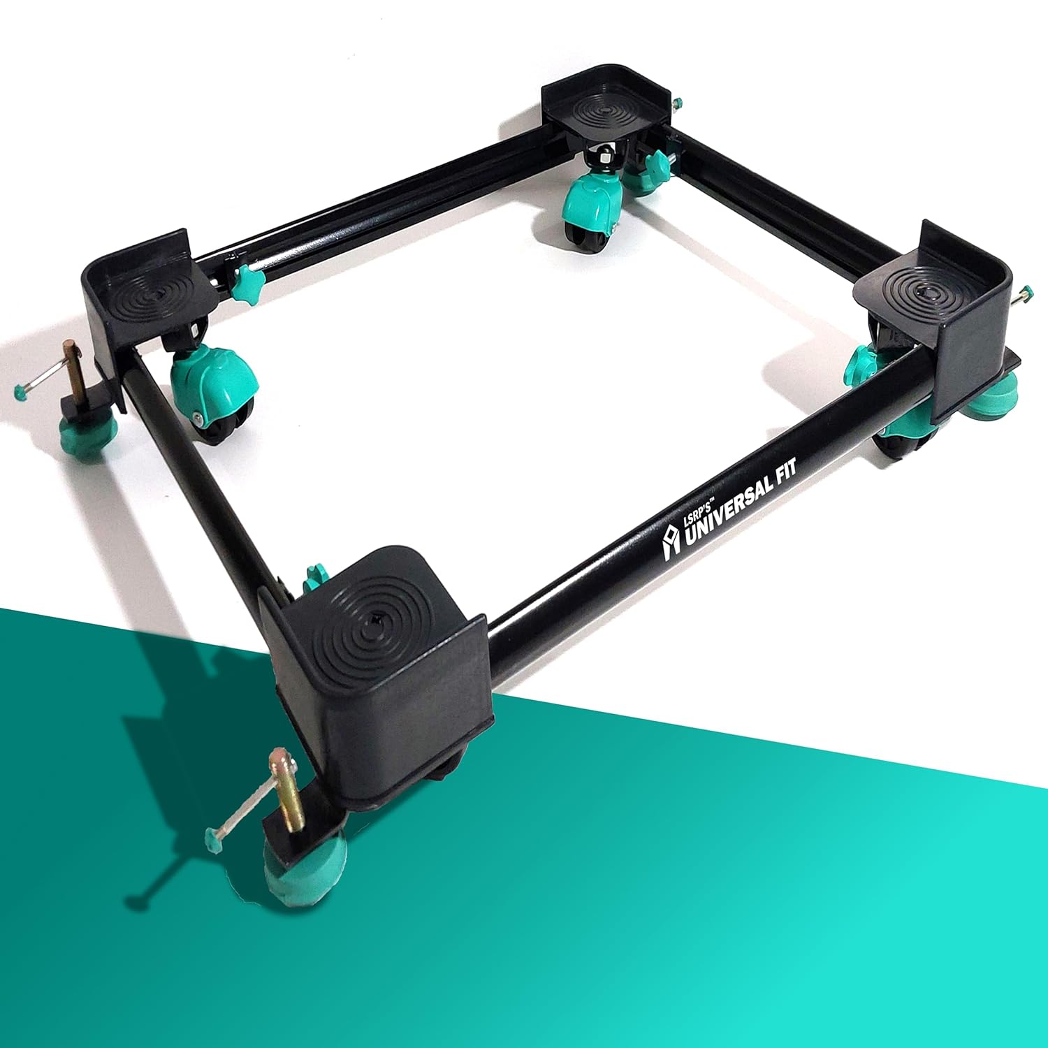 LSRP'S Universal Fit Metal Body Washing Machine Stand - Adjustable for ...