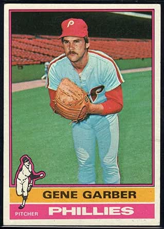 Amazon.com: Baseball MLB 1976 Topps #14 Gene Garber Phillies : Sports ...