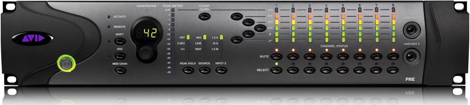 Amazon.com: Avid Pro Tools Pre Mic Preamp for Protools/HD (99002934140 ...